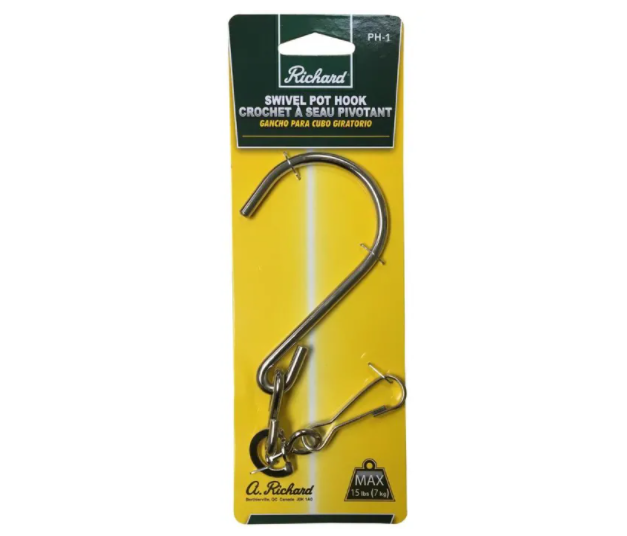 Richard Swivel Pot Hook – Birch & Benjamin